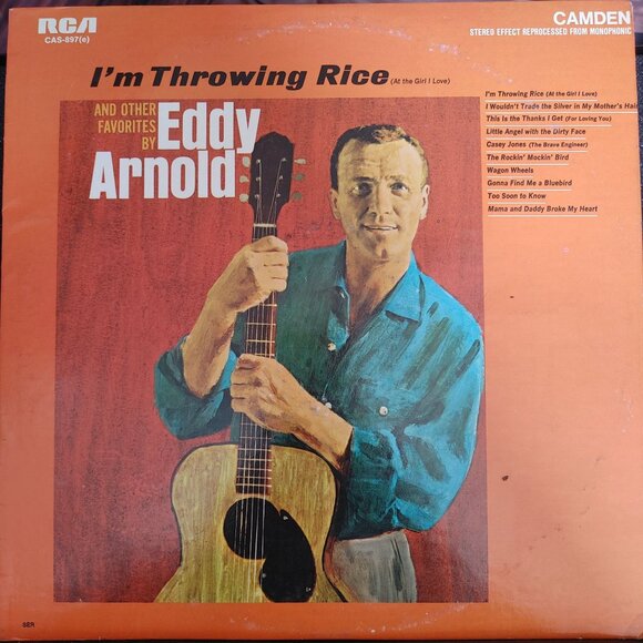 Eddy Arnold / I'm Throwing Rice | Media | Vintage Lp Vinyl Record Eddy ...